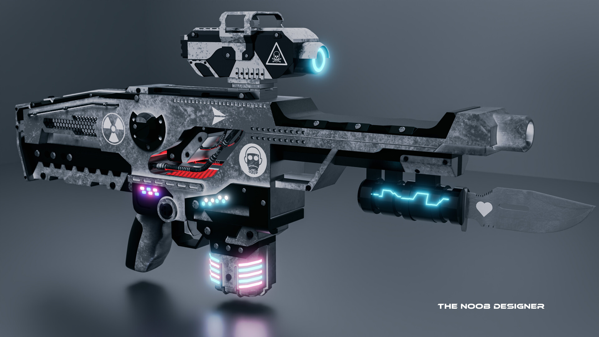 ArtStation - Sci-fi Rifle