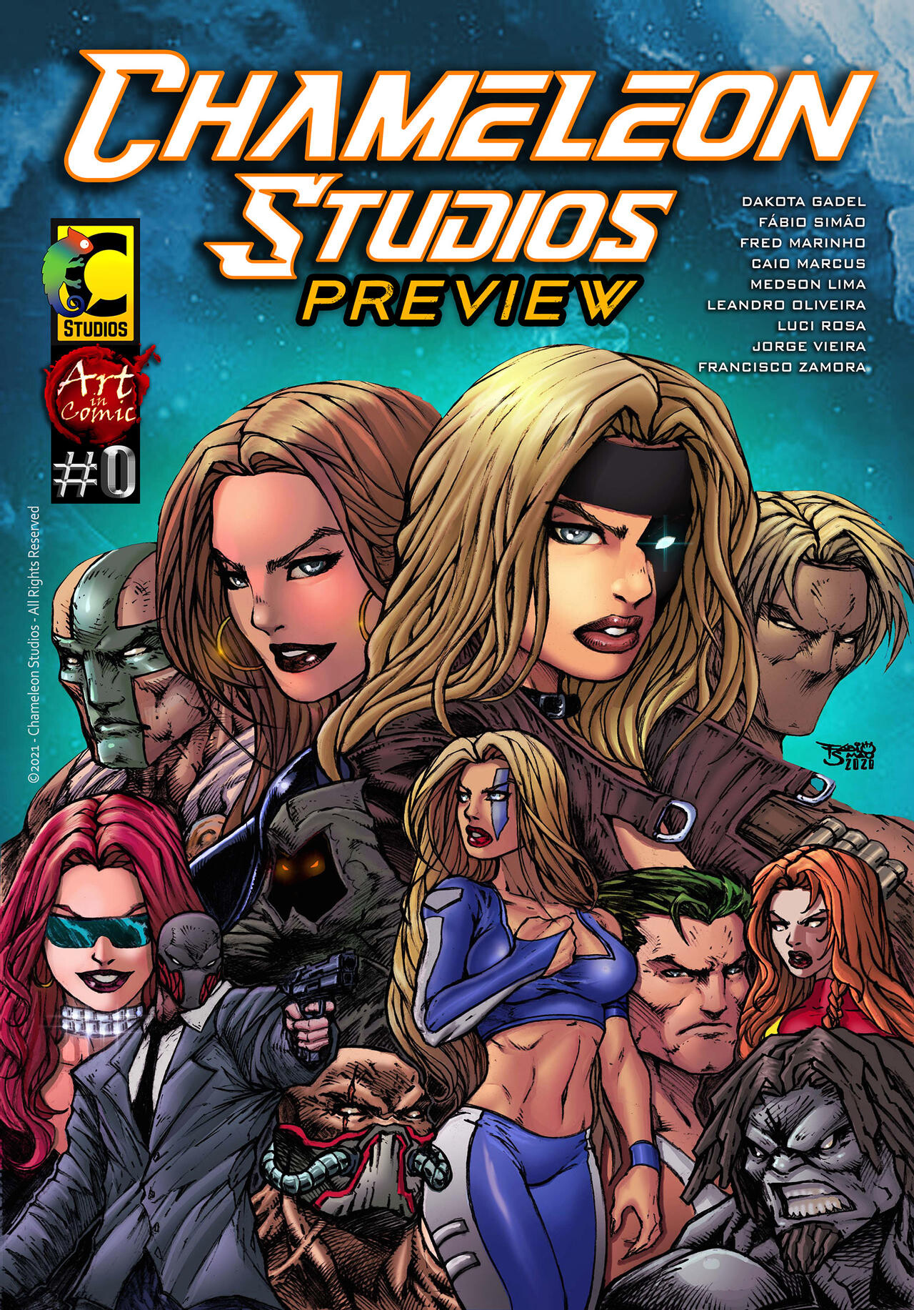 ArtStation - CAPA ART: FÁBIO SIMÃO (lápis) LUCY ROSS (cores)