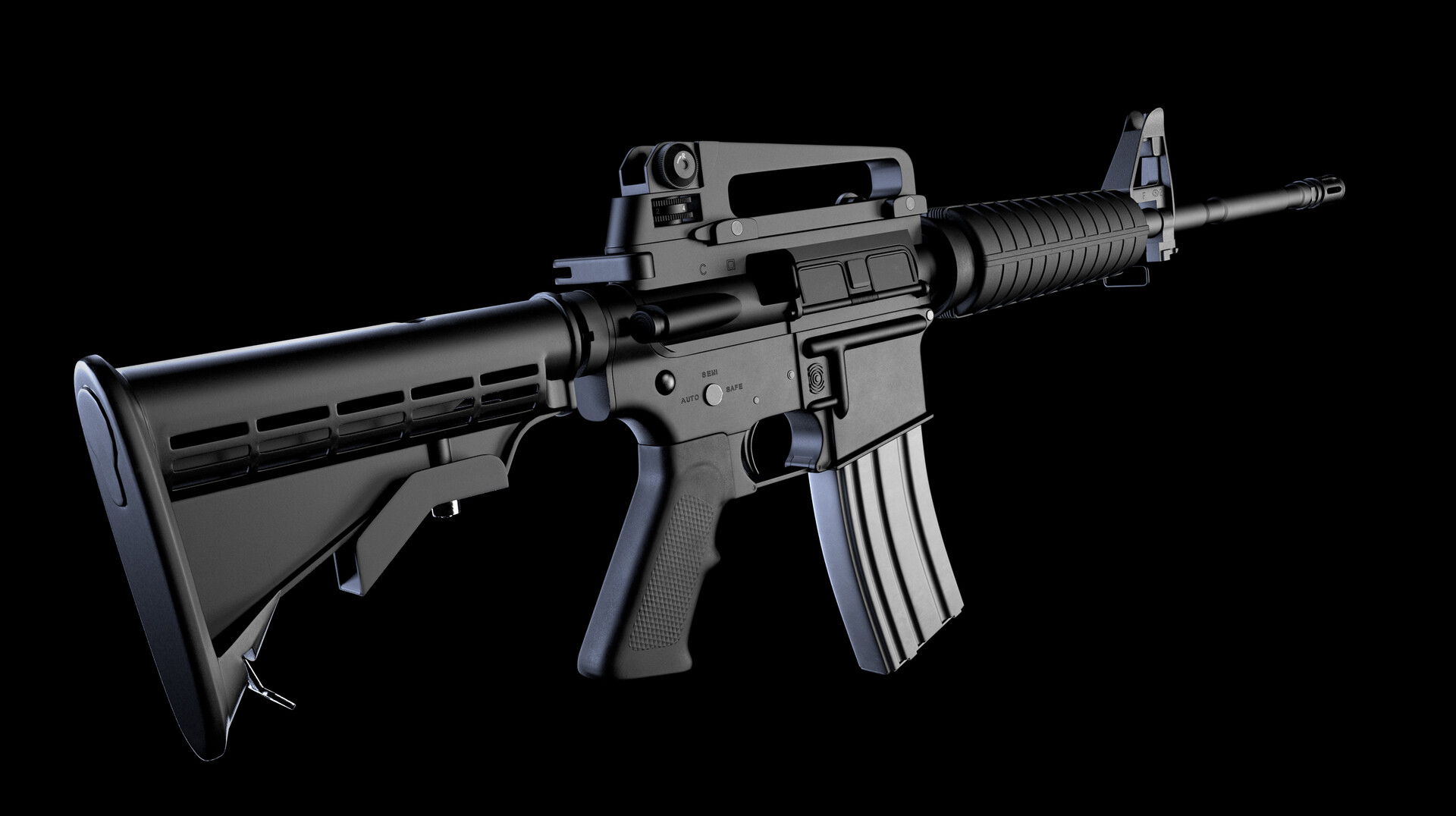 ArtStation - M4 Clean Texture