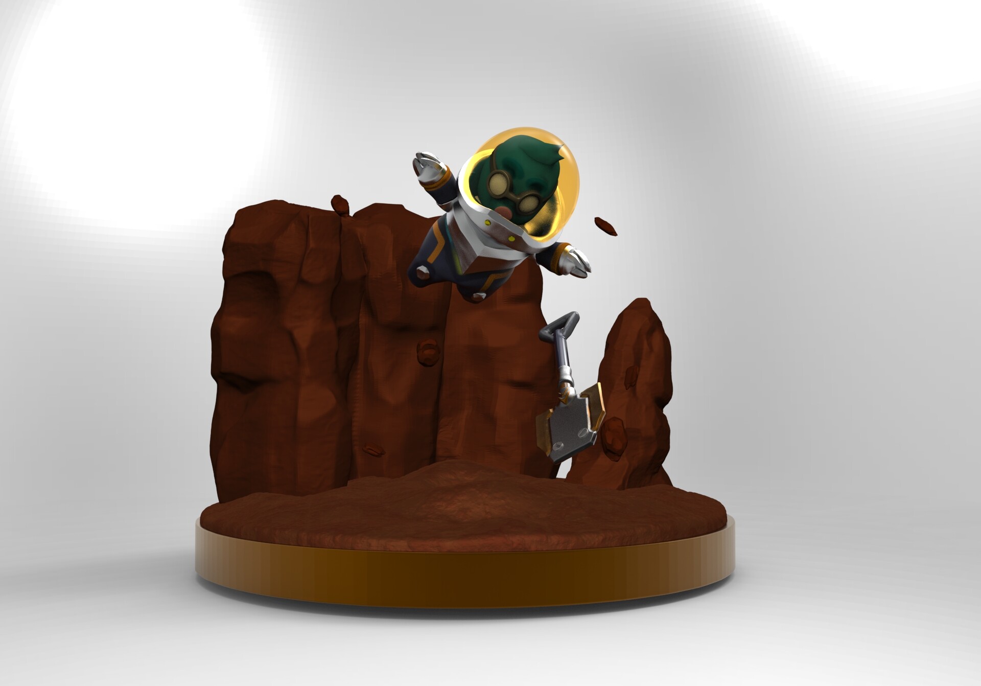 ArtStation - astronaut moldiver fanart