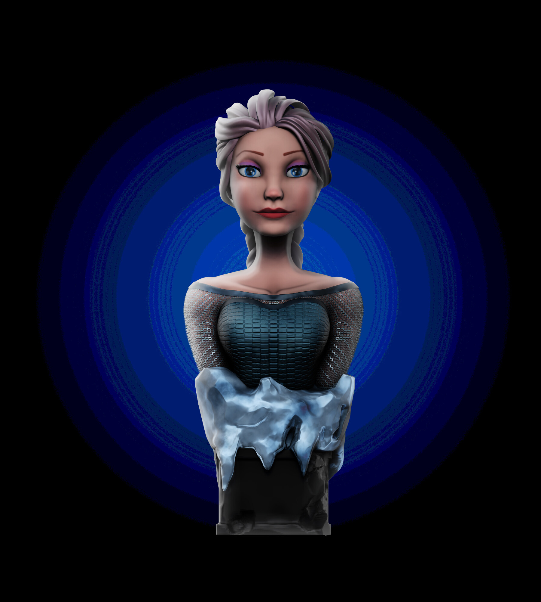 ArtStation - Elsa from Frozen