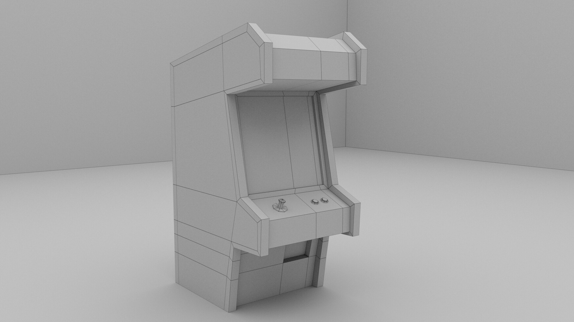 ArtStation - 3D_Model_Retro_machine