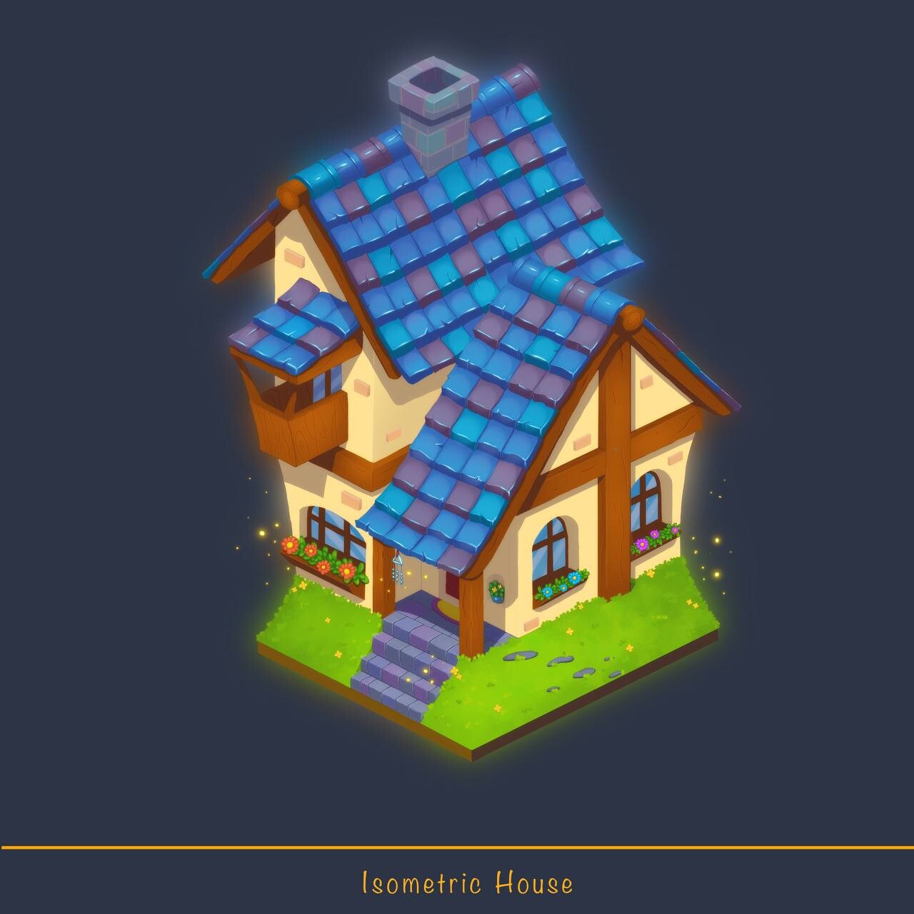 ArtStation - Isometric House
