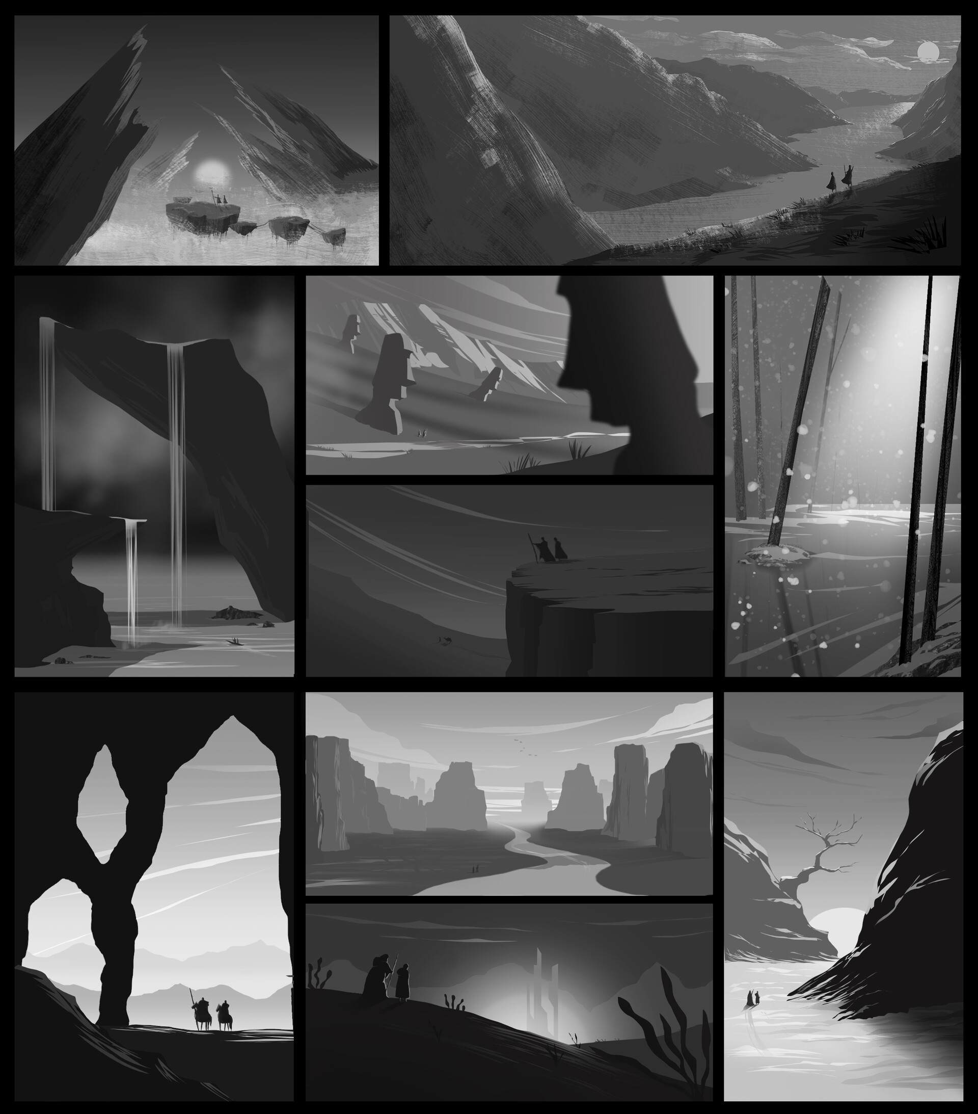 ArtStation - Thumbails
