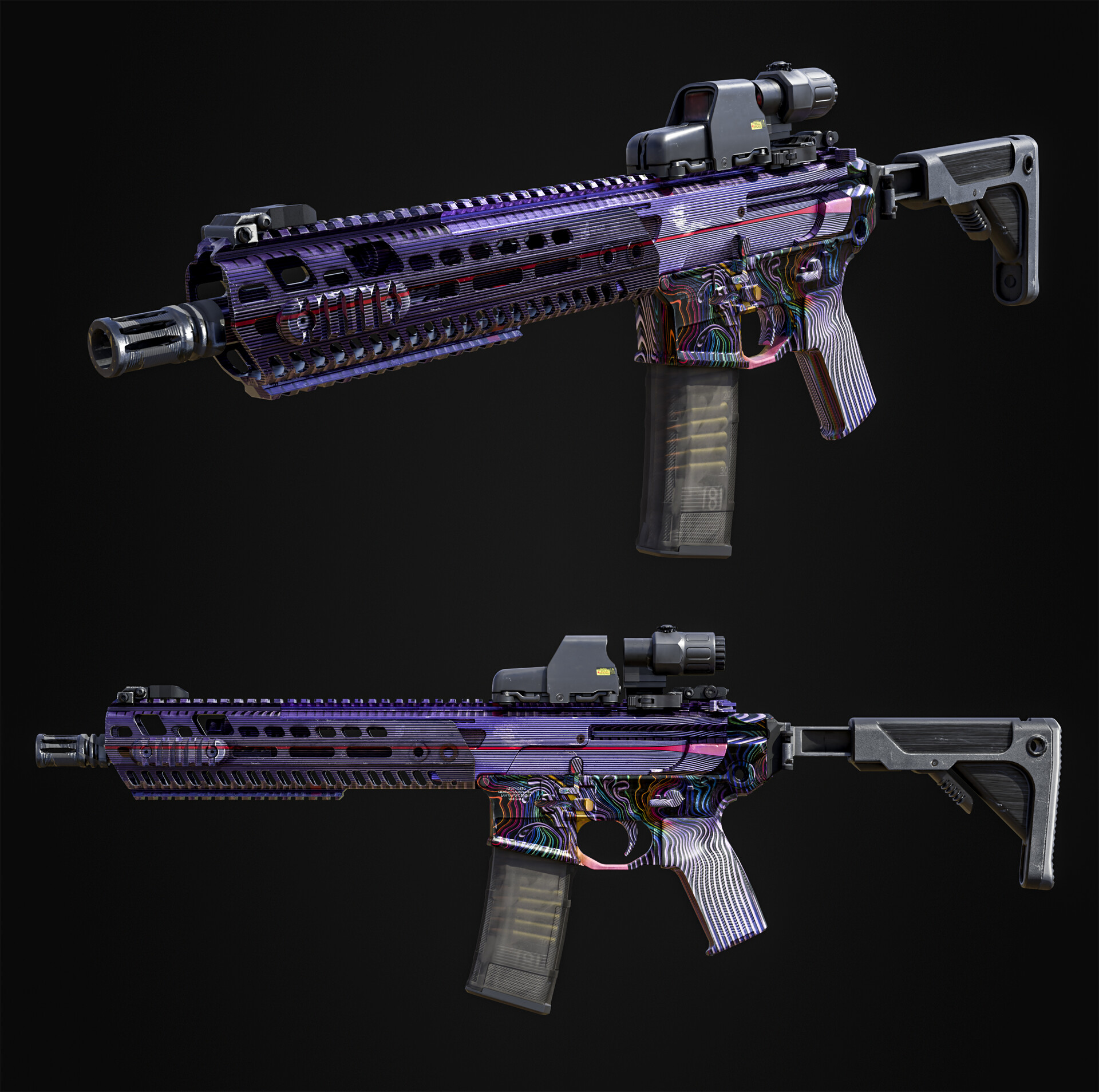 Acool rocket - M13 Custom Camos (COD: MW 2019)