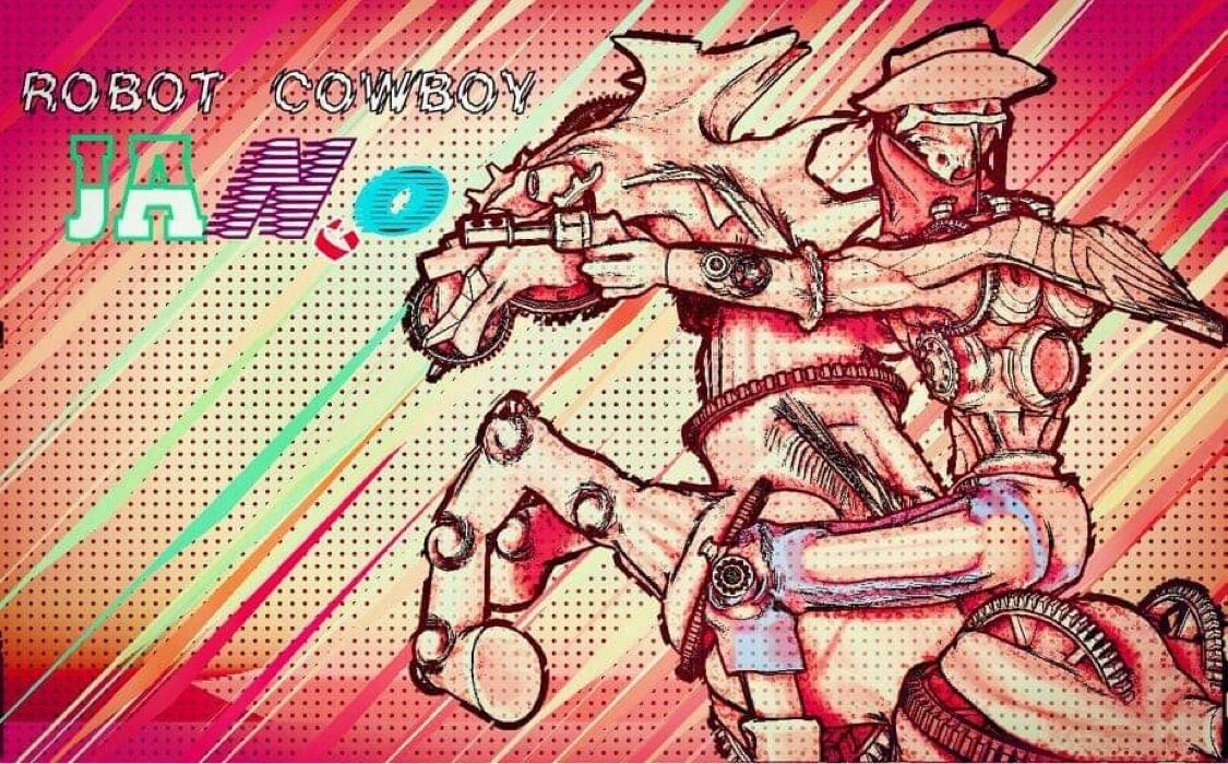 ArtStation - Robot Cowboy Jango 🤠