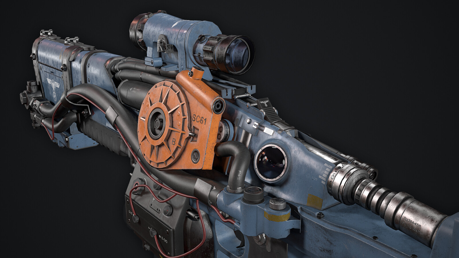 Youness Hadouti - Wolfenstein 2 Laserkraftwerk Rifle