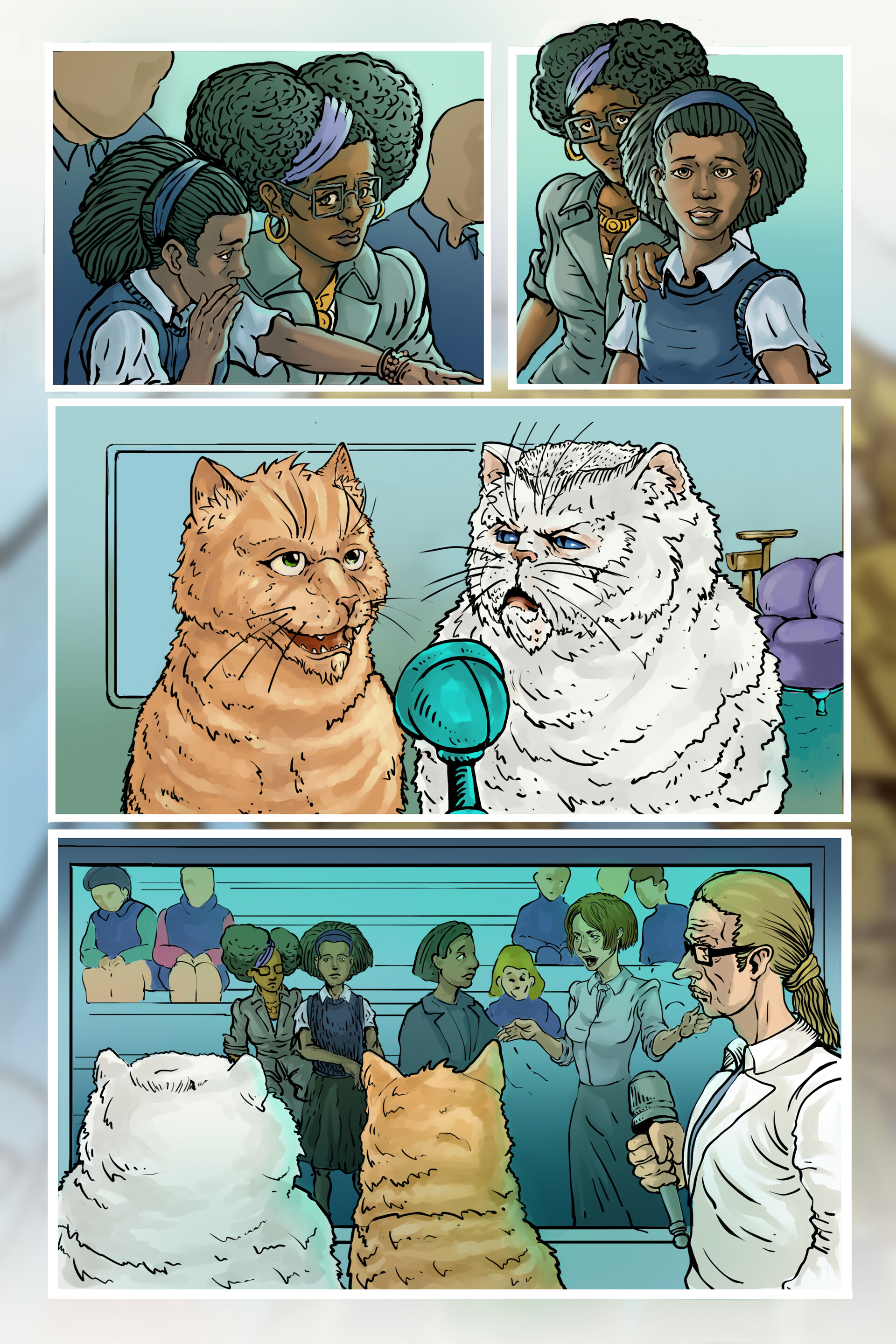 ArtStation - Titan cats pages