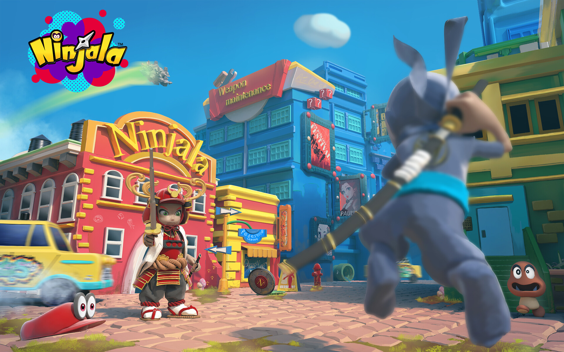 ArtStation - ninjala and Samurai and Traffic