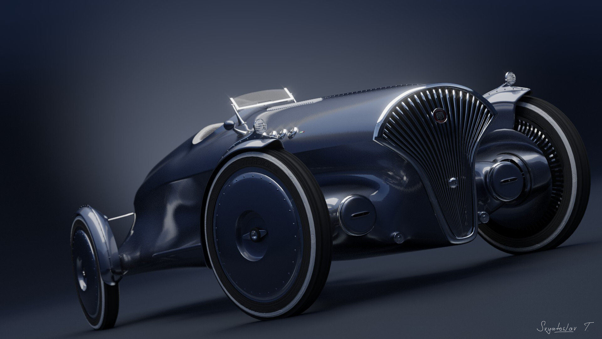 ArtStation - Retro car