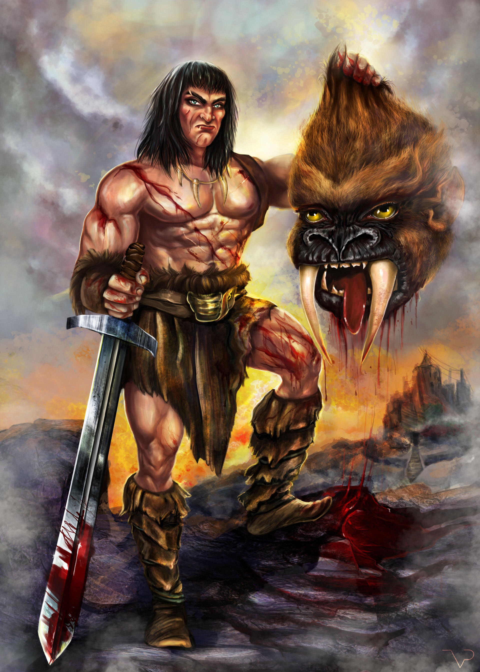 Artstation Conan The Barbarian
