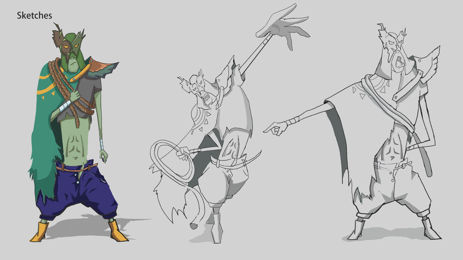 ArtStation - forest ranger character design