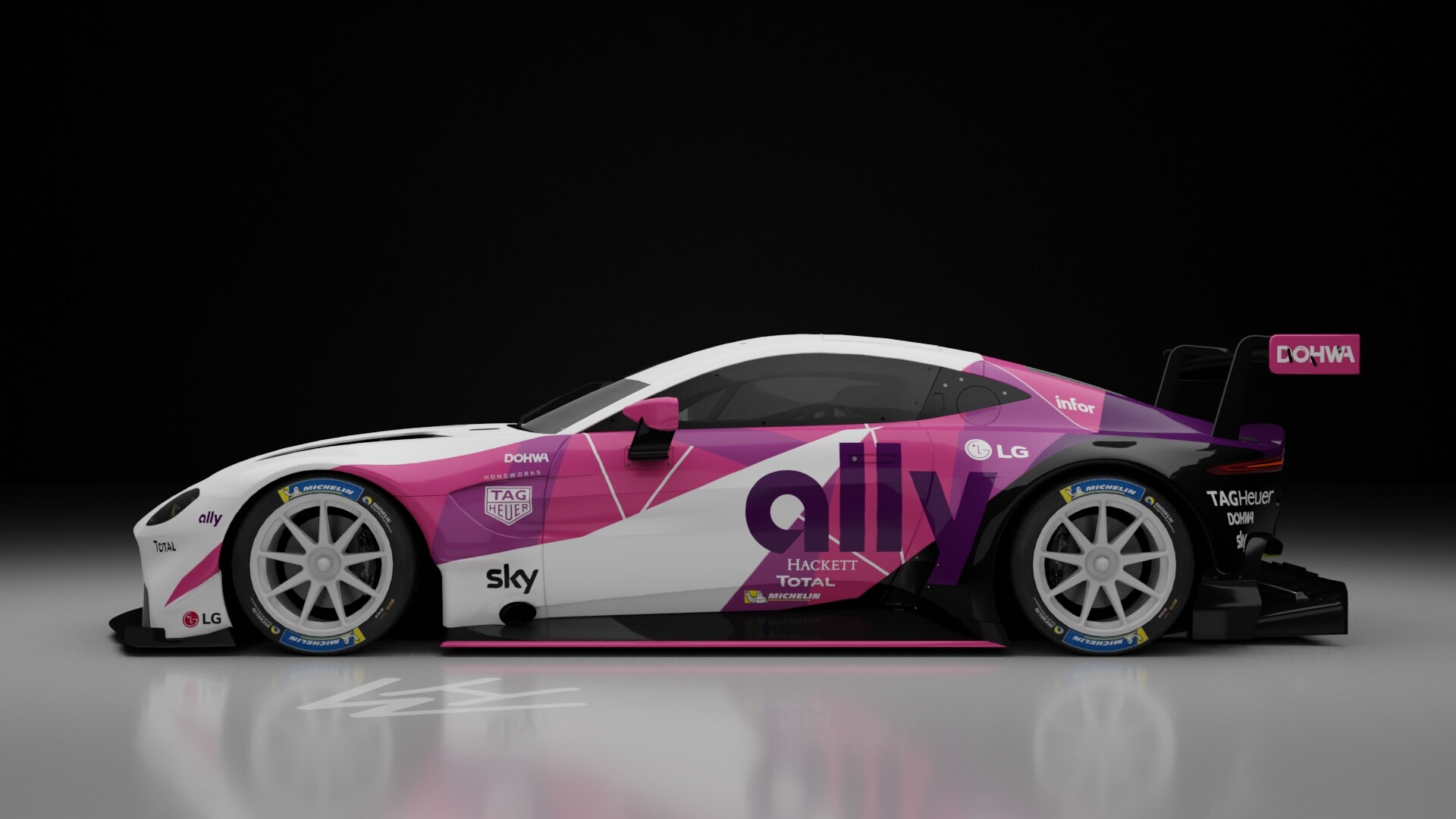 ArtStation - Aston Martin Vantage GTE ally livery