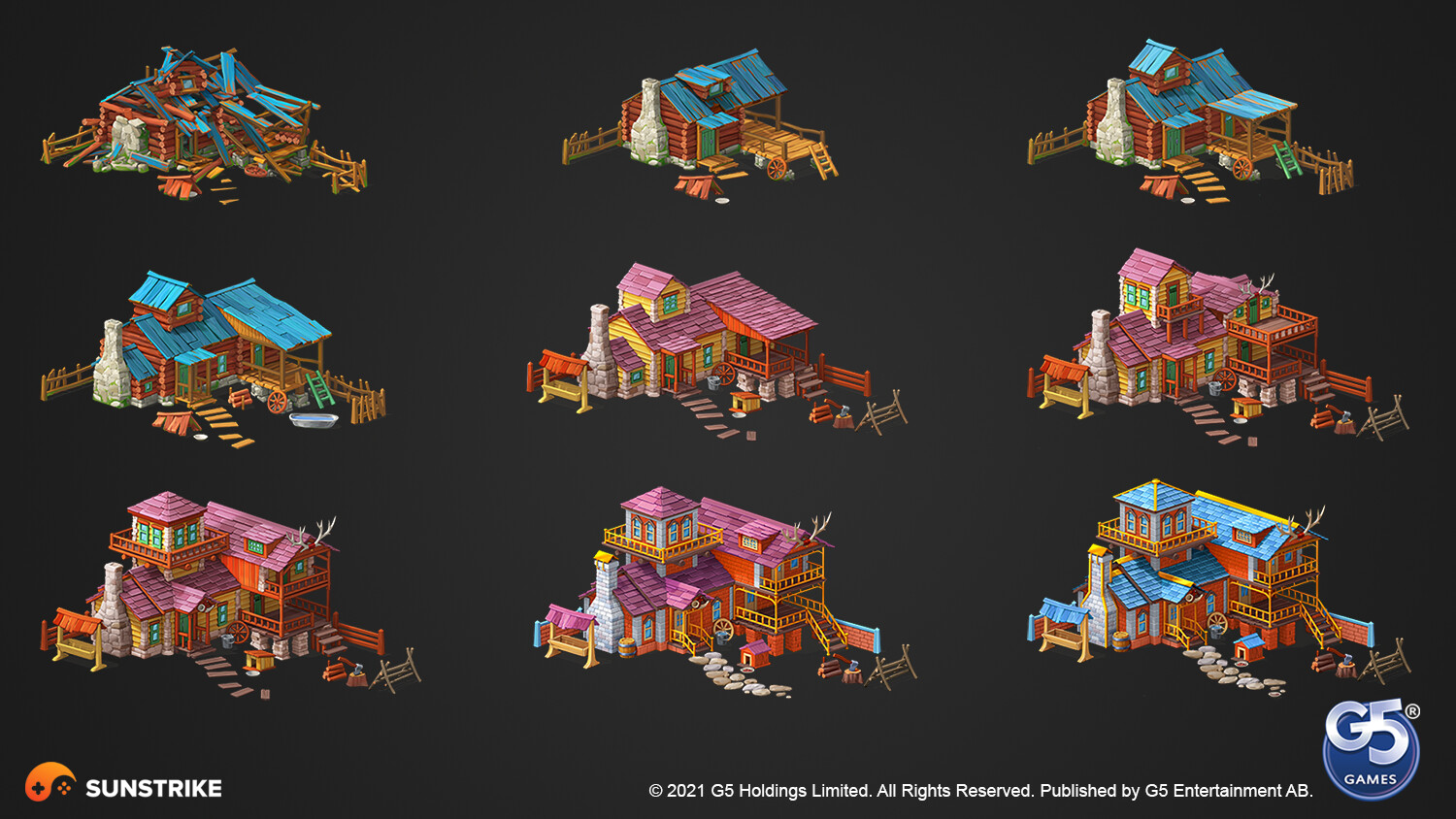 SunStrike Studios - Buildings