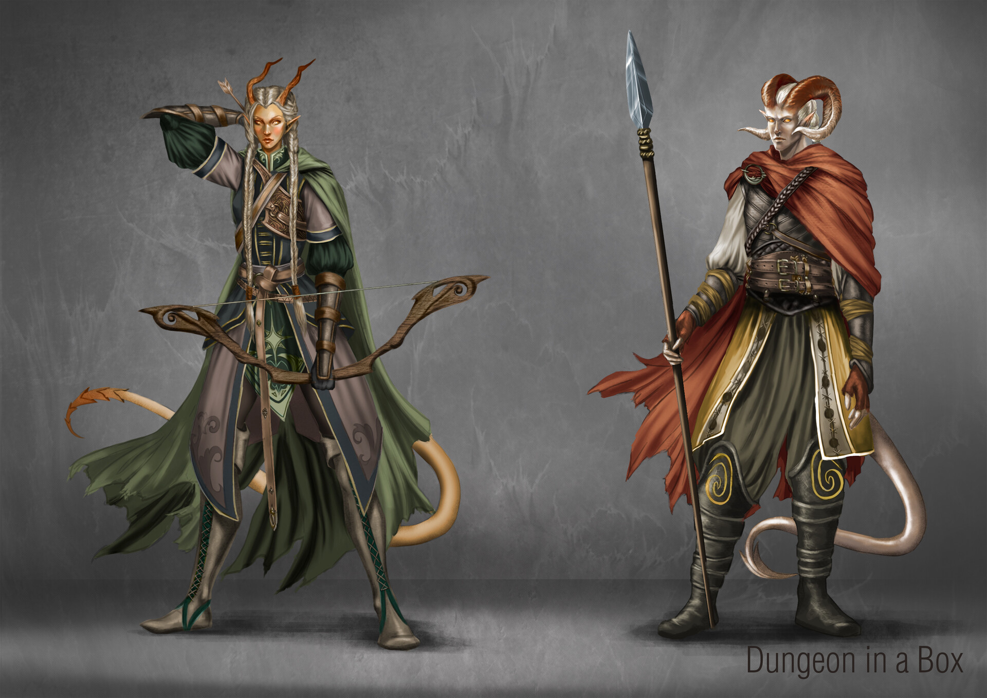 ArtStation - Tiefling Ranger