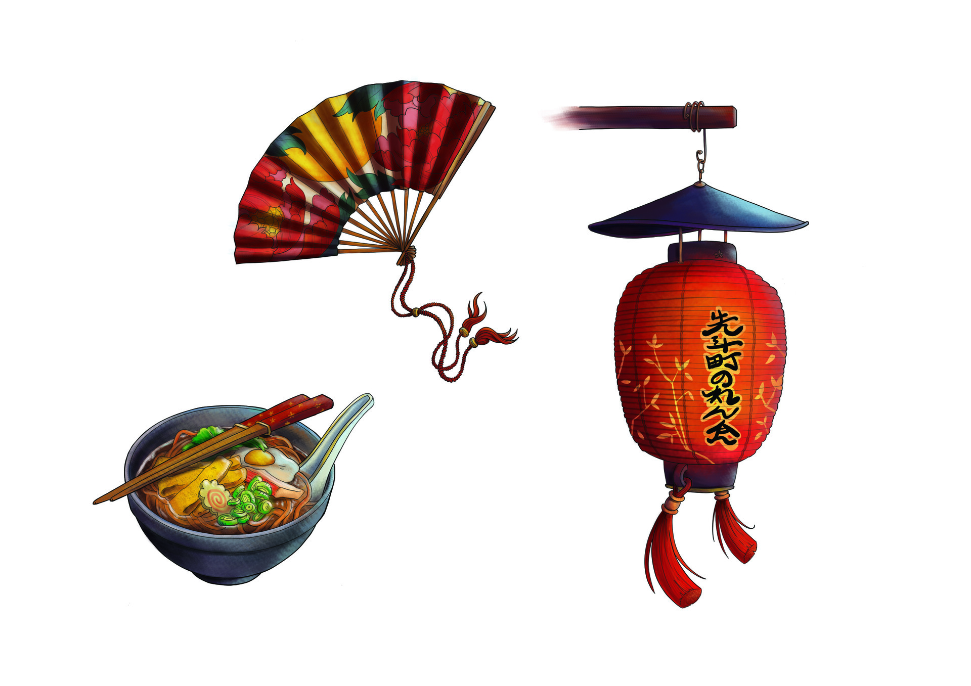 ArtStation - Japanese's props