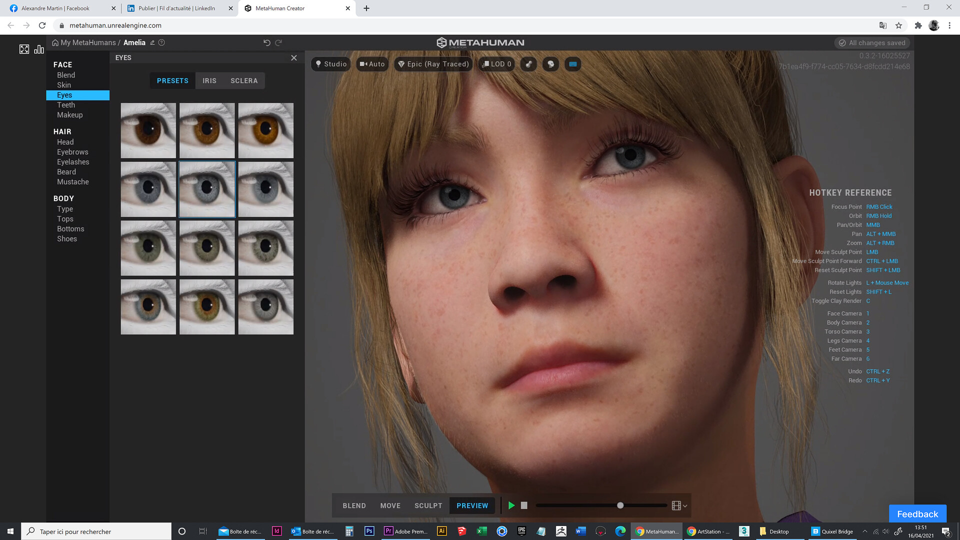ArtStation - MetaHuman First Test /// :)