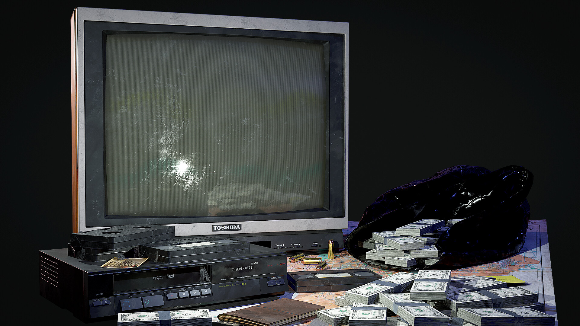 ArtStation - Heist - The Art of Robbery in 90's