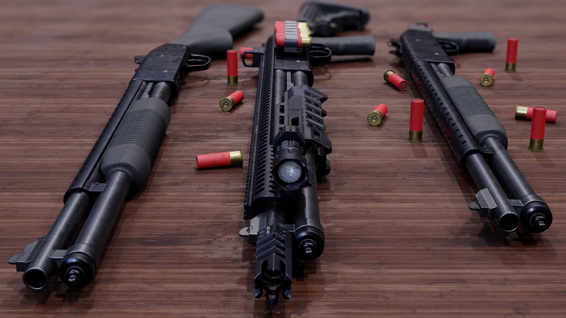 ArtStation - Mossberg 590 standard / custom