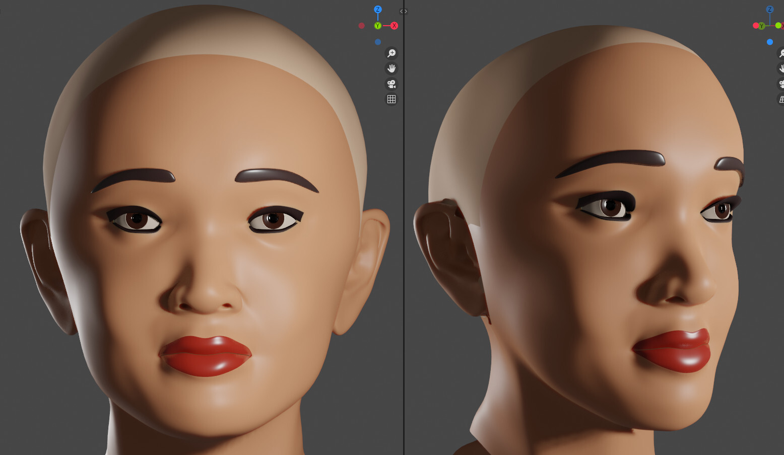 ArtStation - Character modelling practice (April 2021)