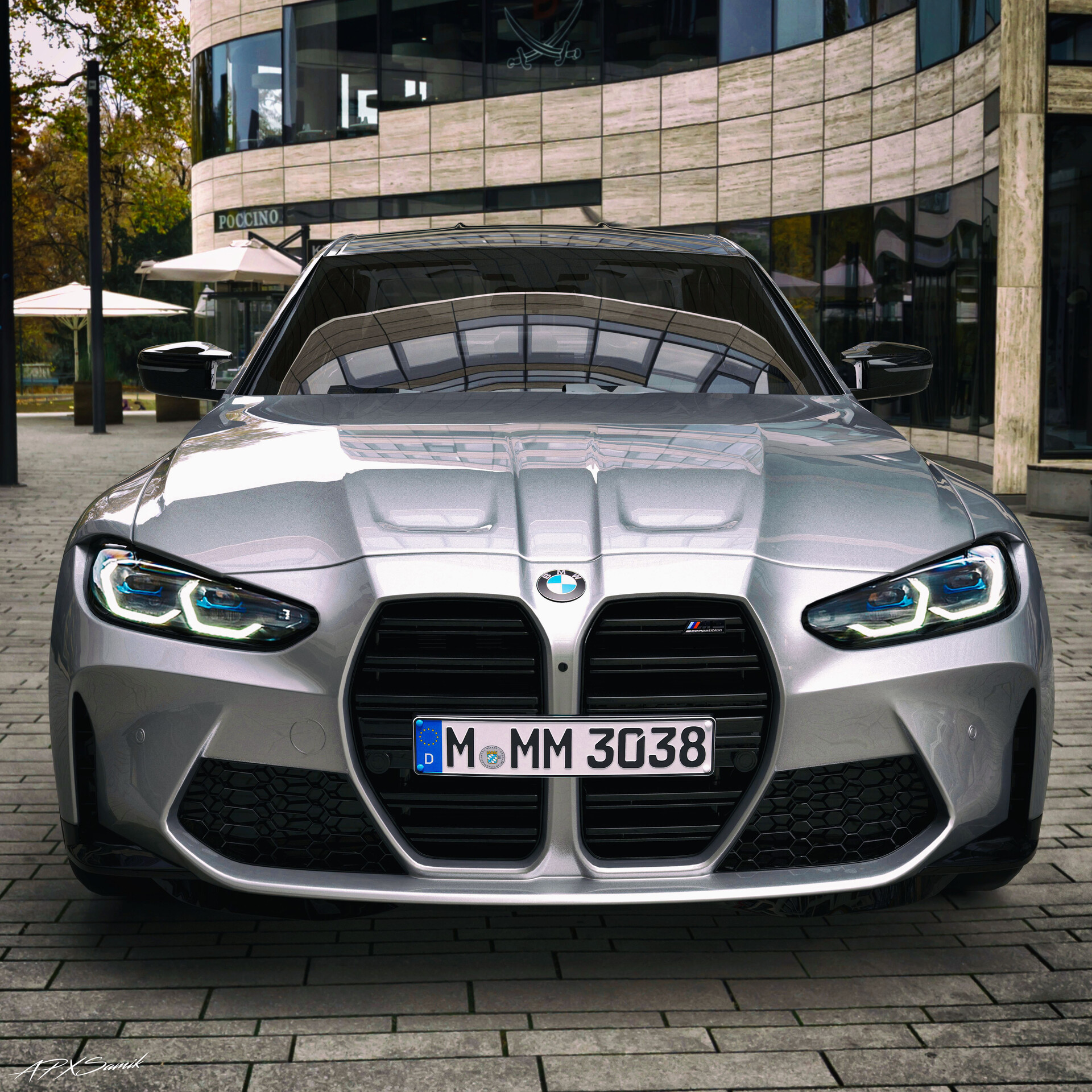 ArtStation - BMW M3 G80 Competition