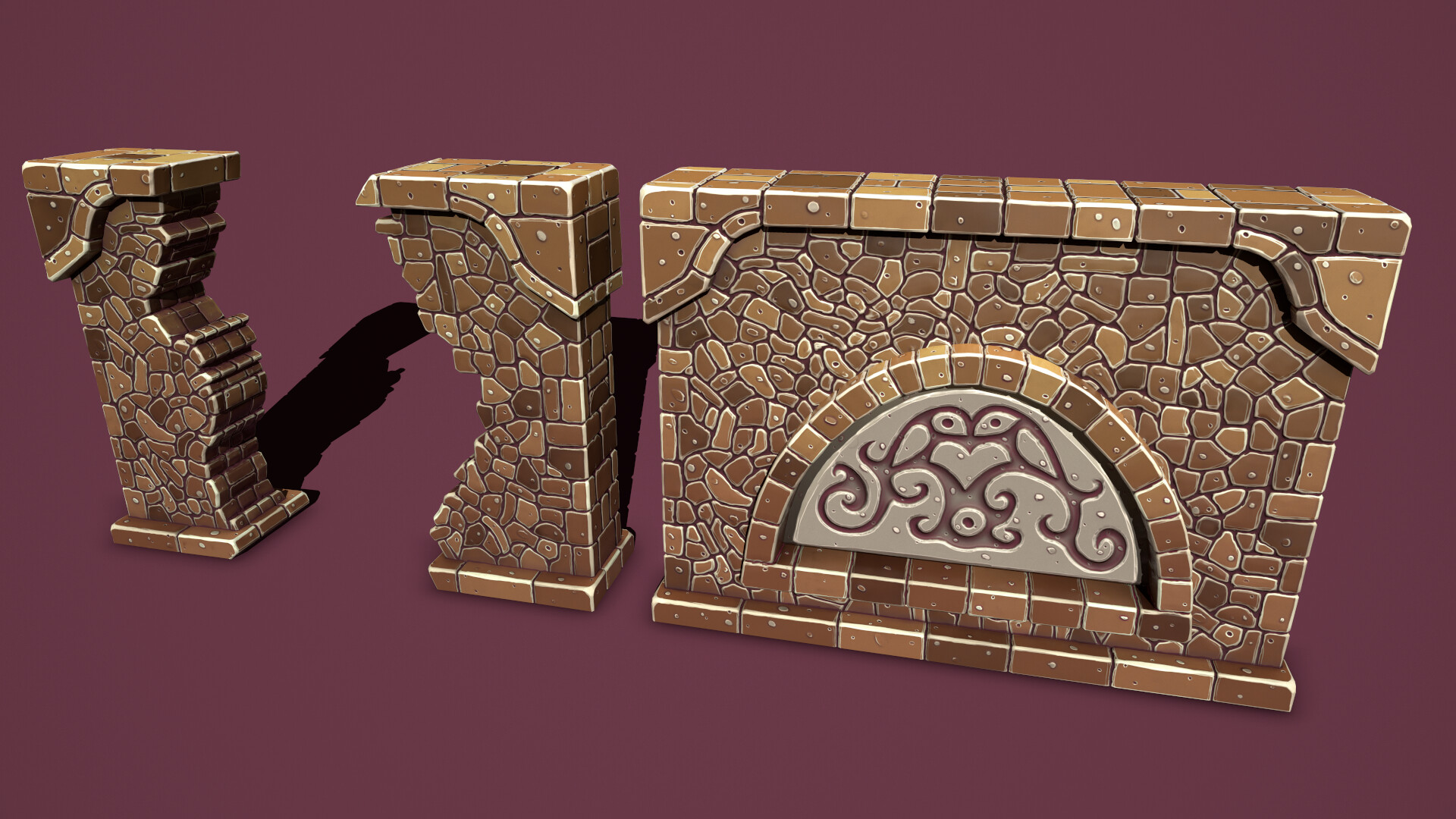ArtStation - Fantasy wall 2