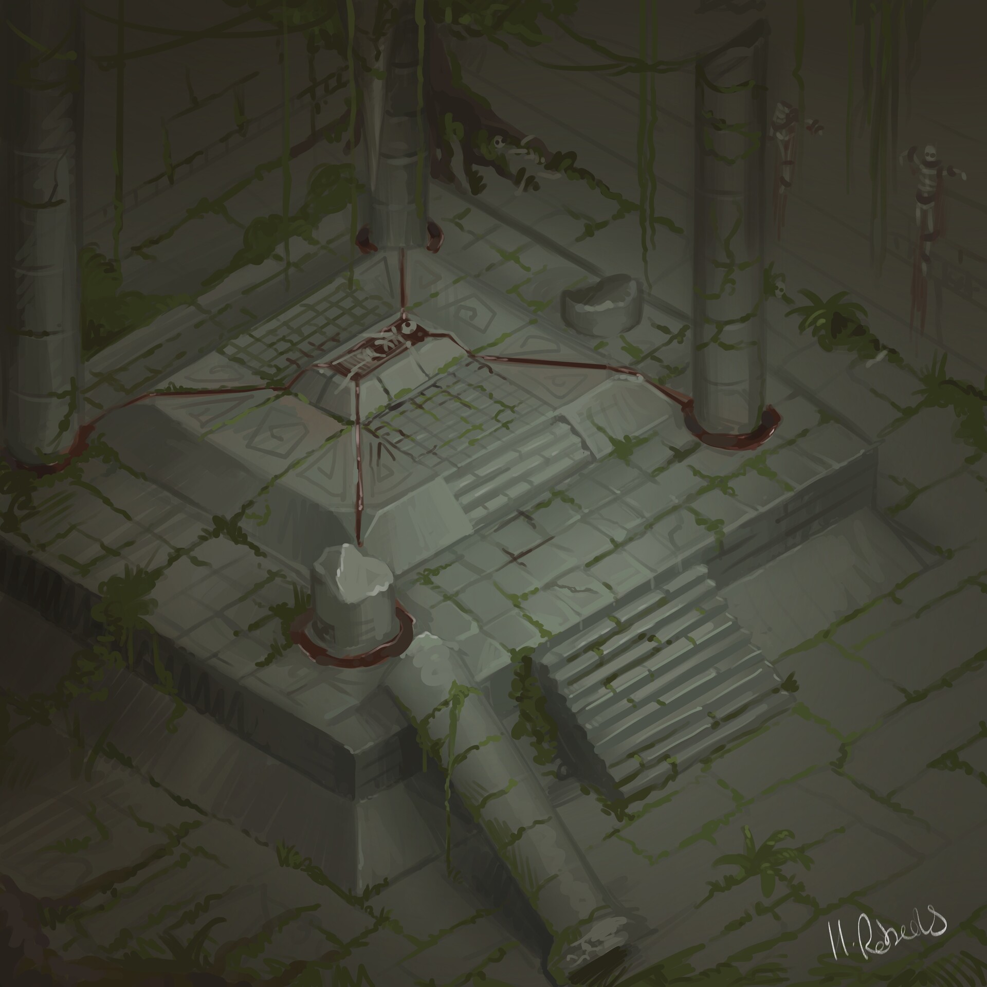 ArtStation - Blood temple