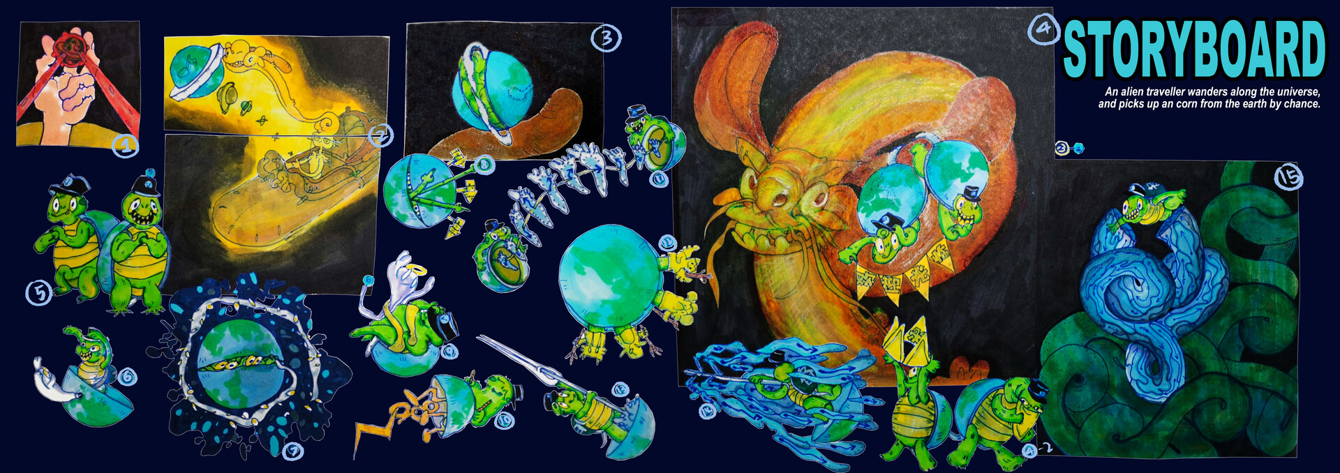 SKP - Comic about Aliens