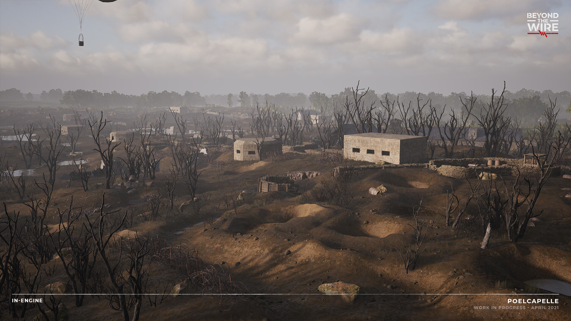 ArtStation - Beyond The Wire: Poelcapelle Map