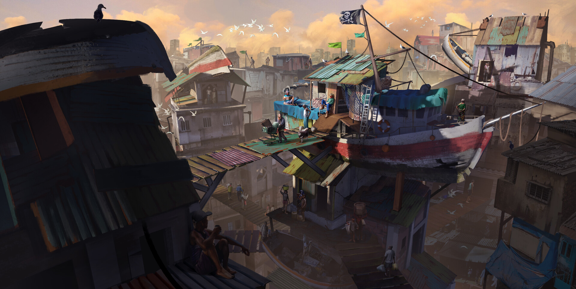 ArtStation - Shanty Town