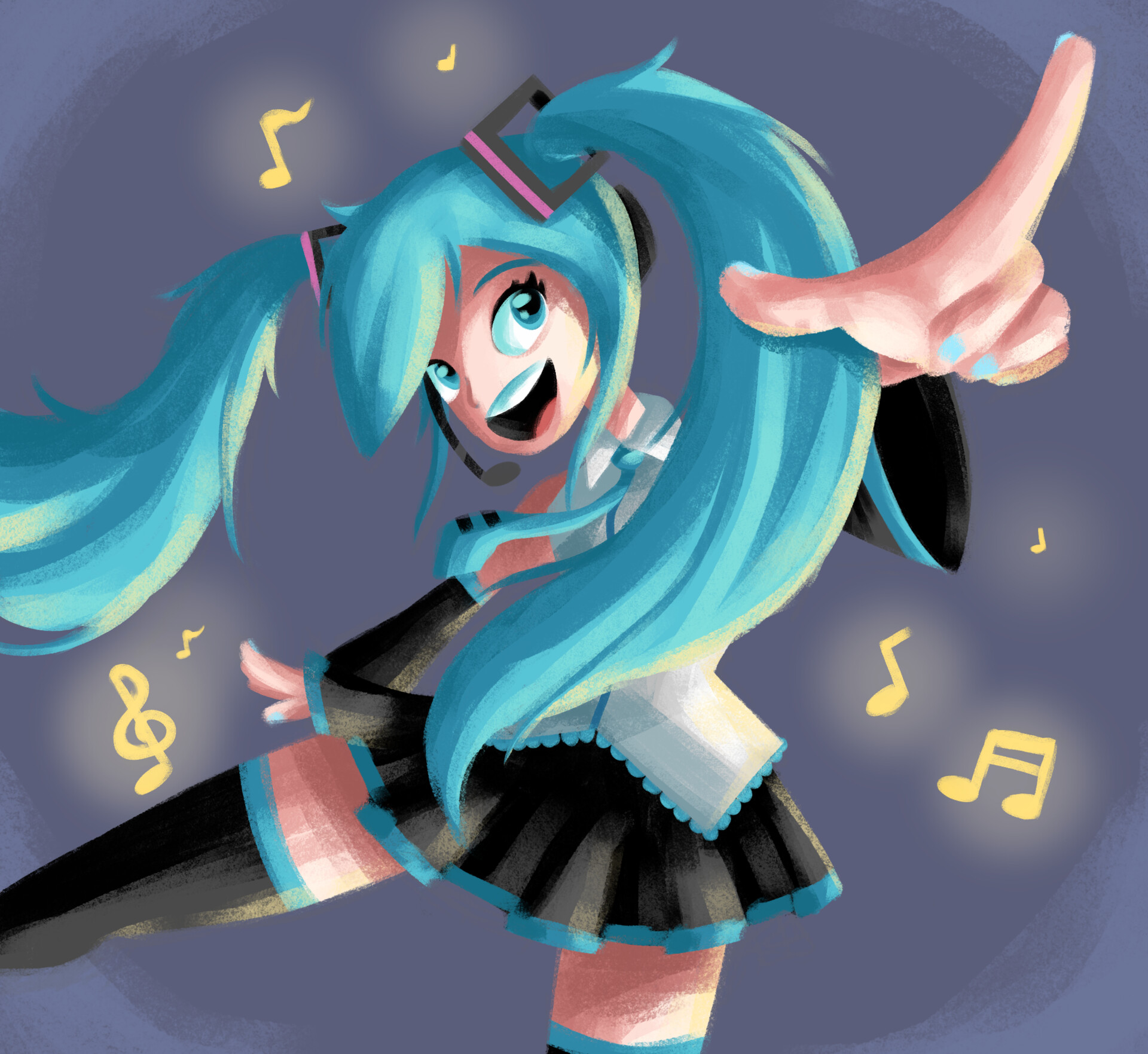 ArtStation - miku miku miku