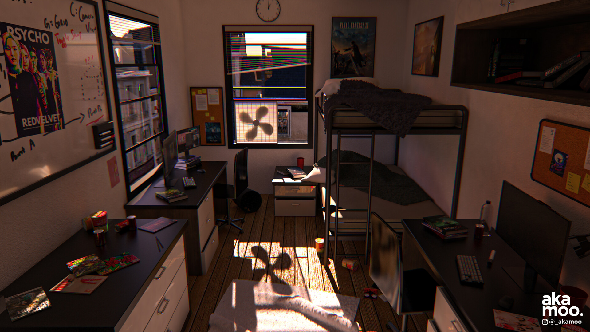 ArtStation - Spiderverse 3D Modelled Room