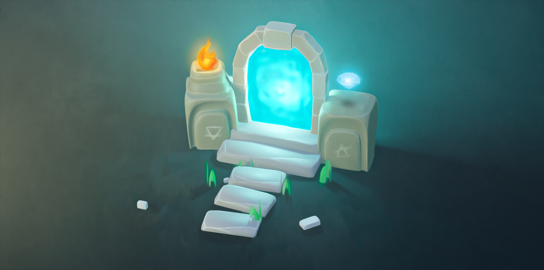 ArtStation - 3D Stylized Portal