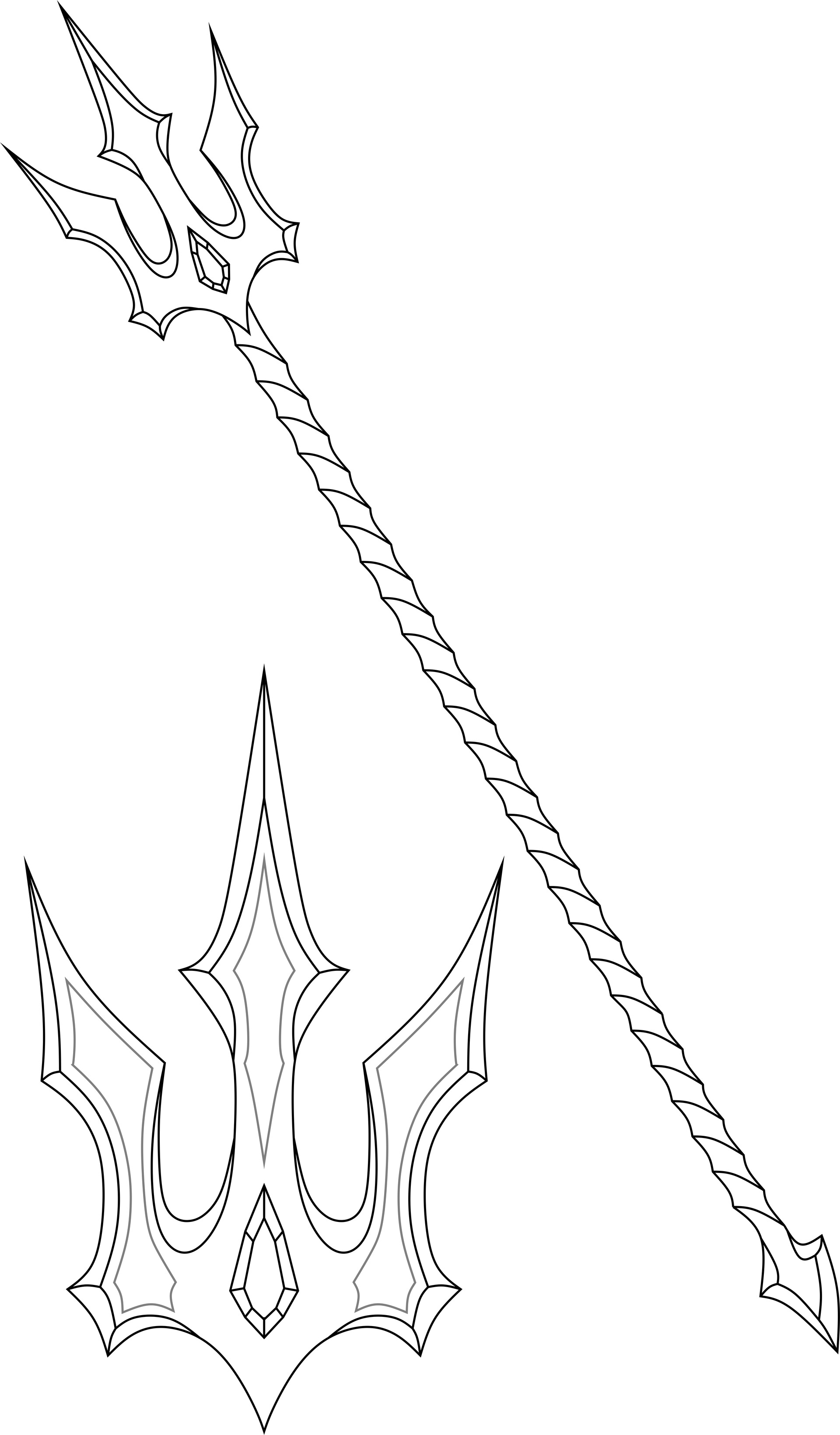 Oblivion Keyblade Drawing