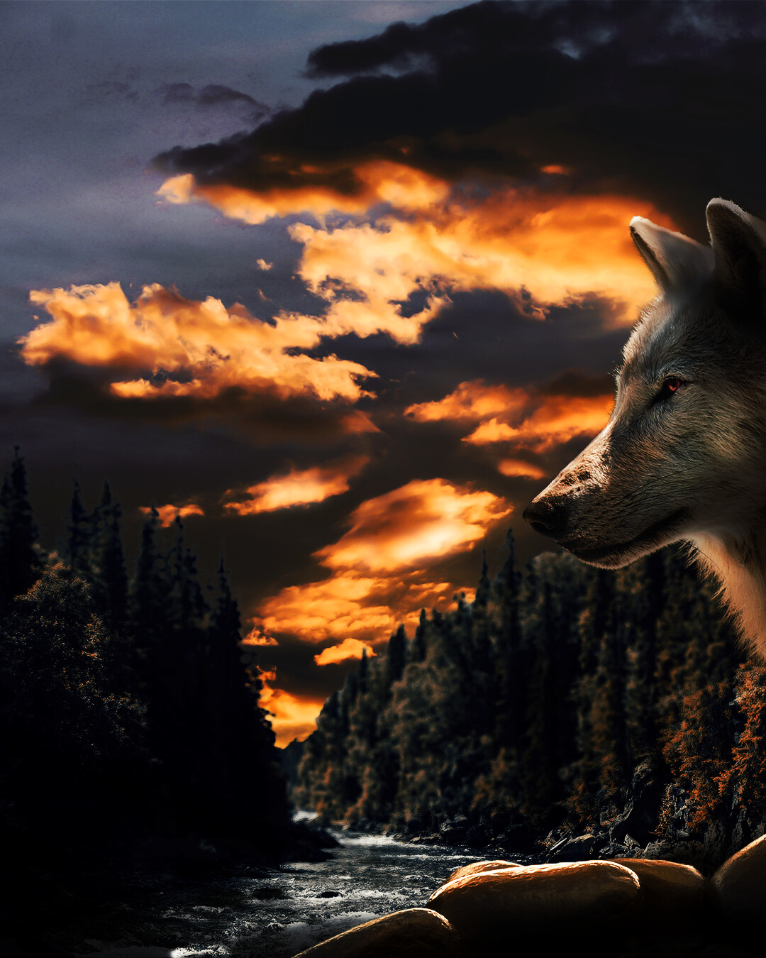 ArtStation - Lone Wolf