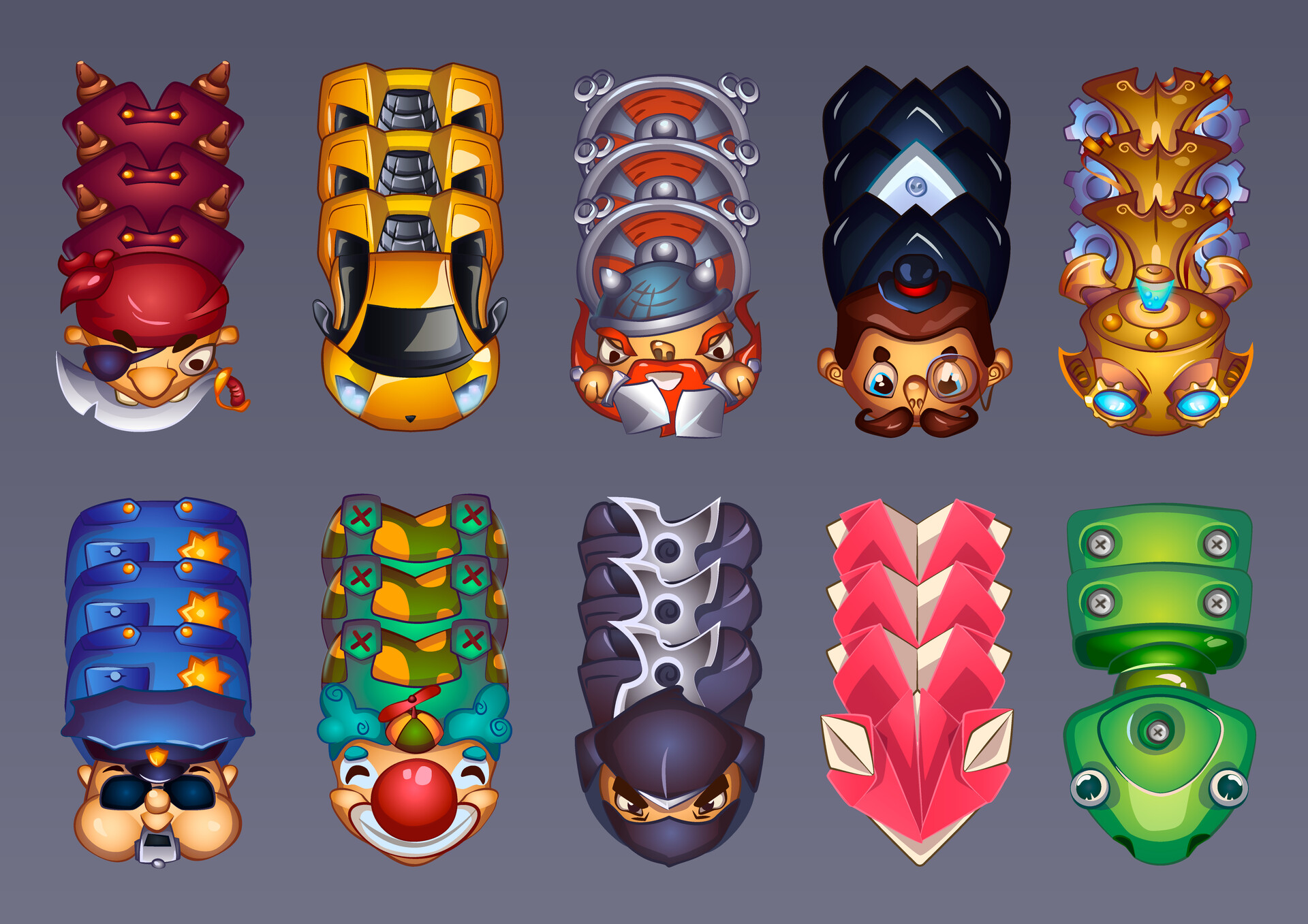 ArtStation - snake game skins