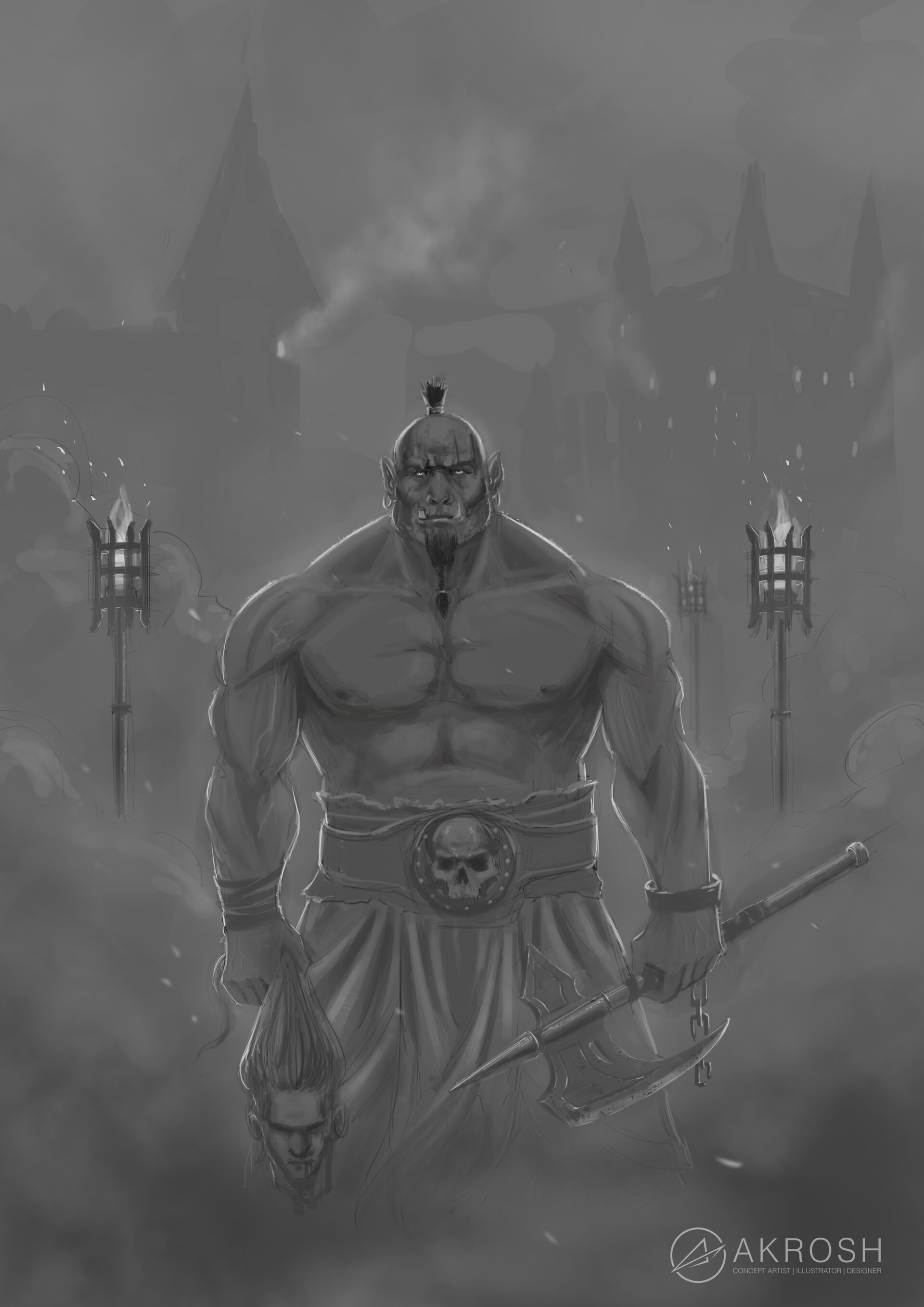 ArtStation - Trophy Head