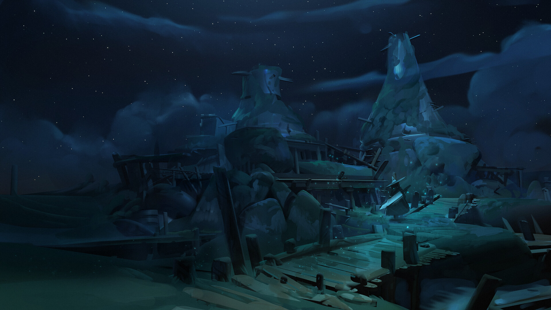 ArtStation - VR/Blender/PS Workflow process video