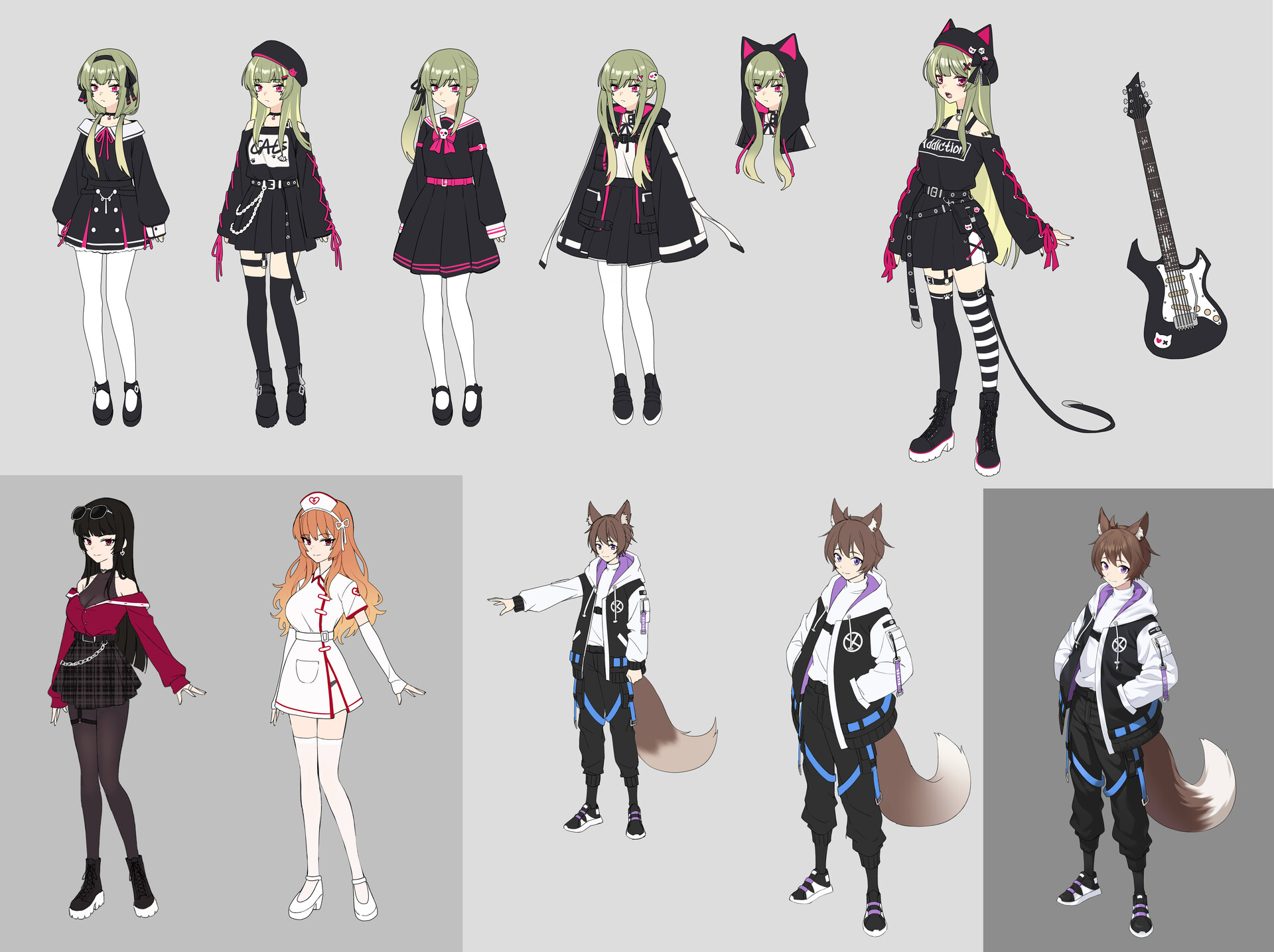 ArtStation - Character design practice