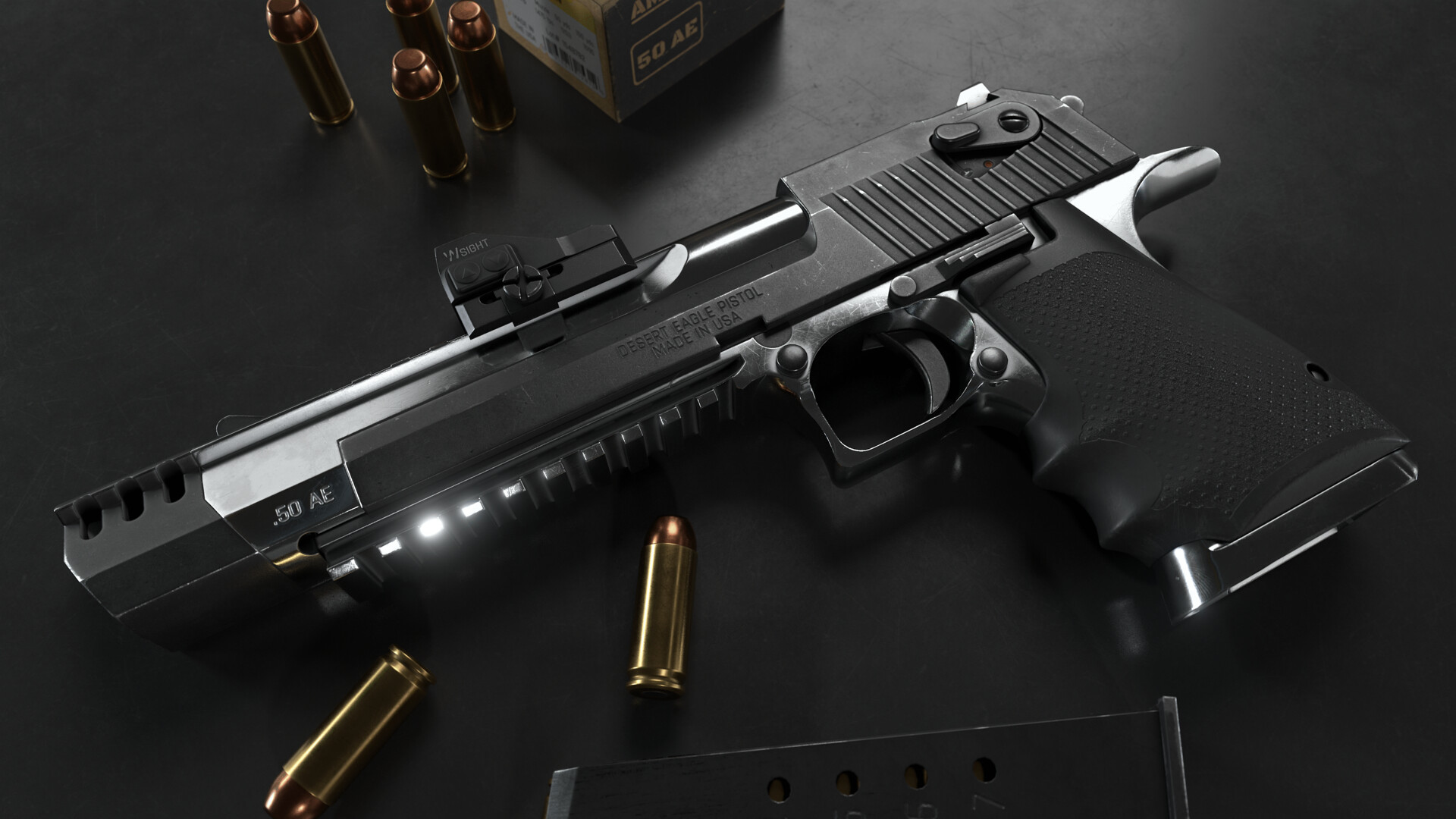 Desert Eagle With Scope