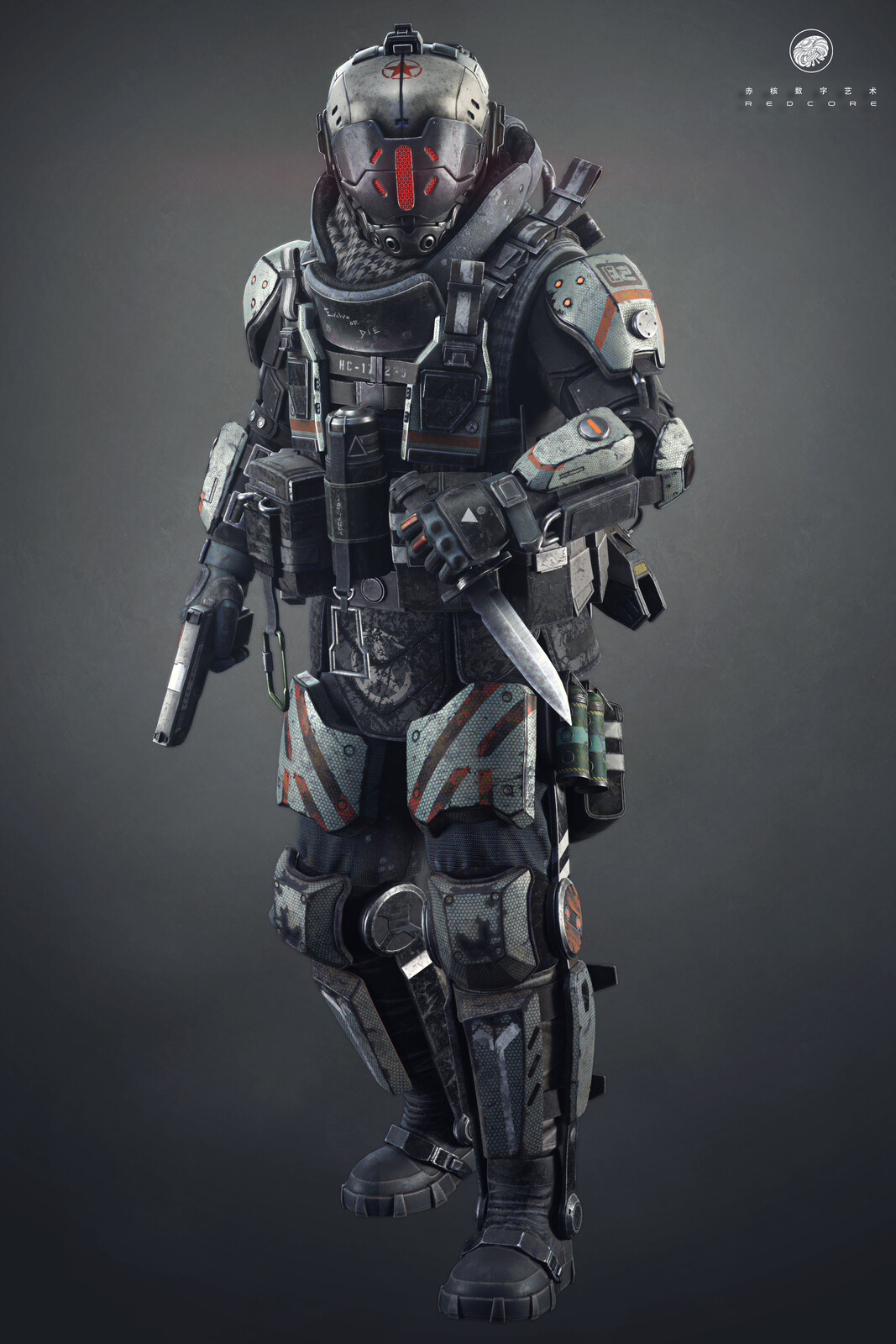 新世紀宇宙無敵 - Kane - Titanfall 2，临摹作品