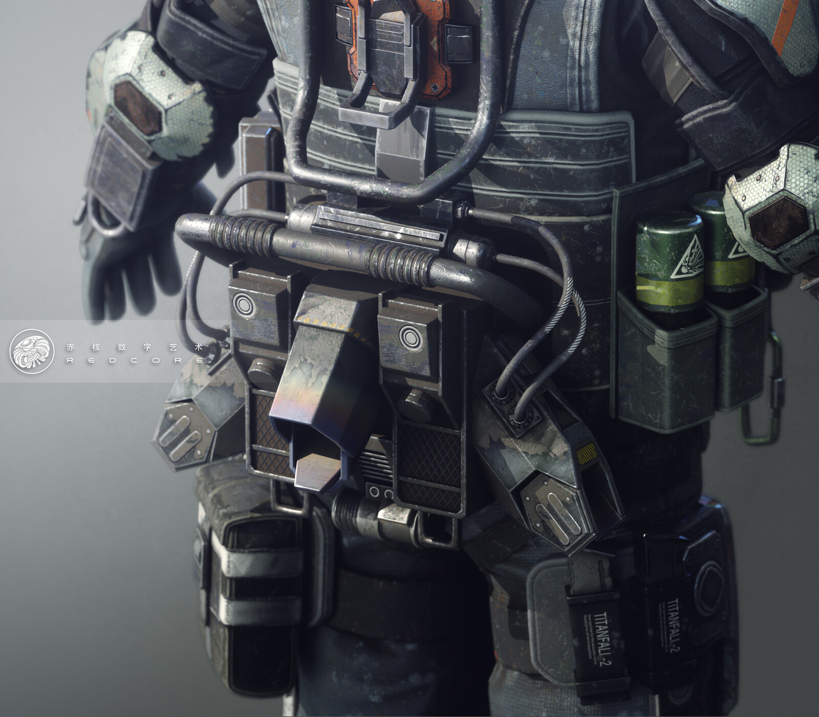 新世紀宇宙無敵 - Kane - Titanfall 2，临摹作品