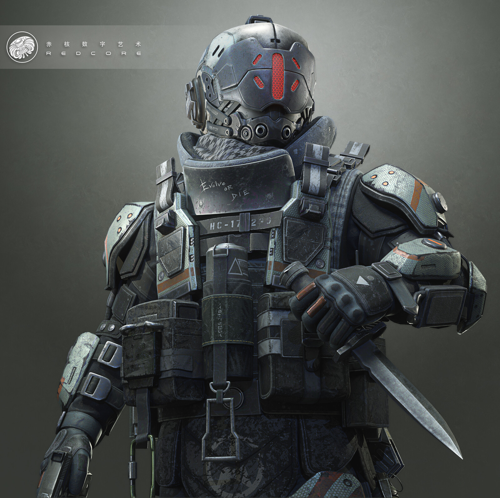 新世紀宇宙無敵 - Kane - Titanfall 2，临摹作品