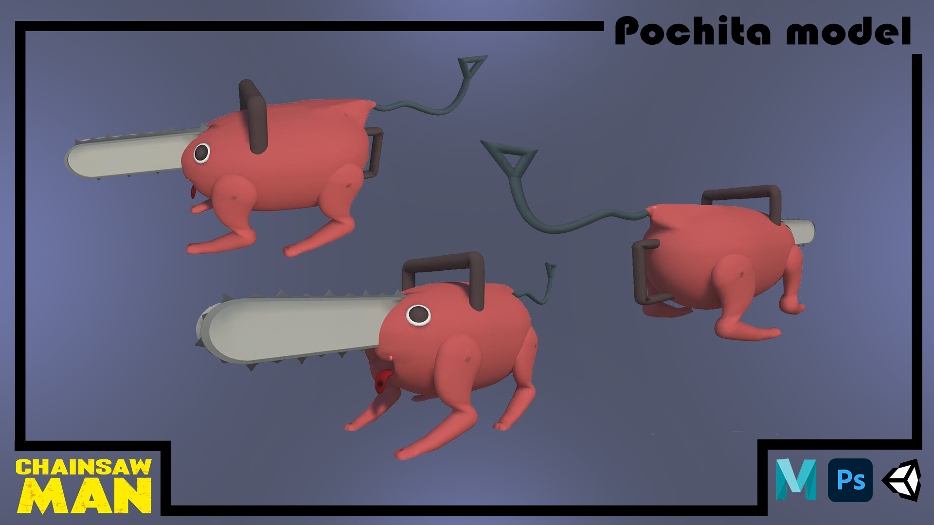 ArtStation - Pochita model