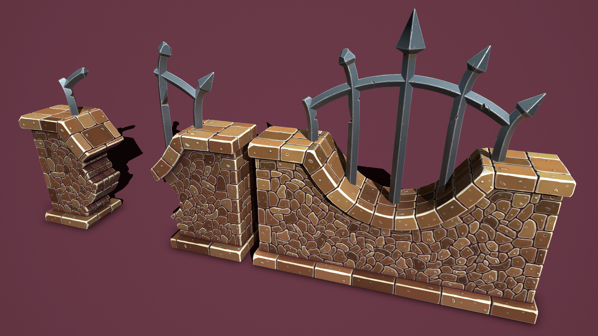 ArtStation - Fantasy wall 3