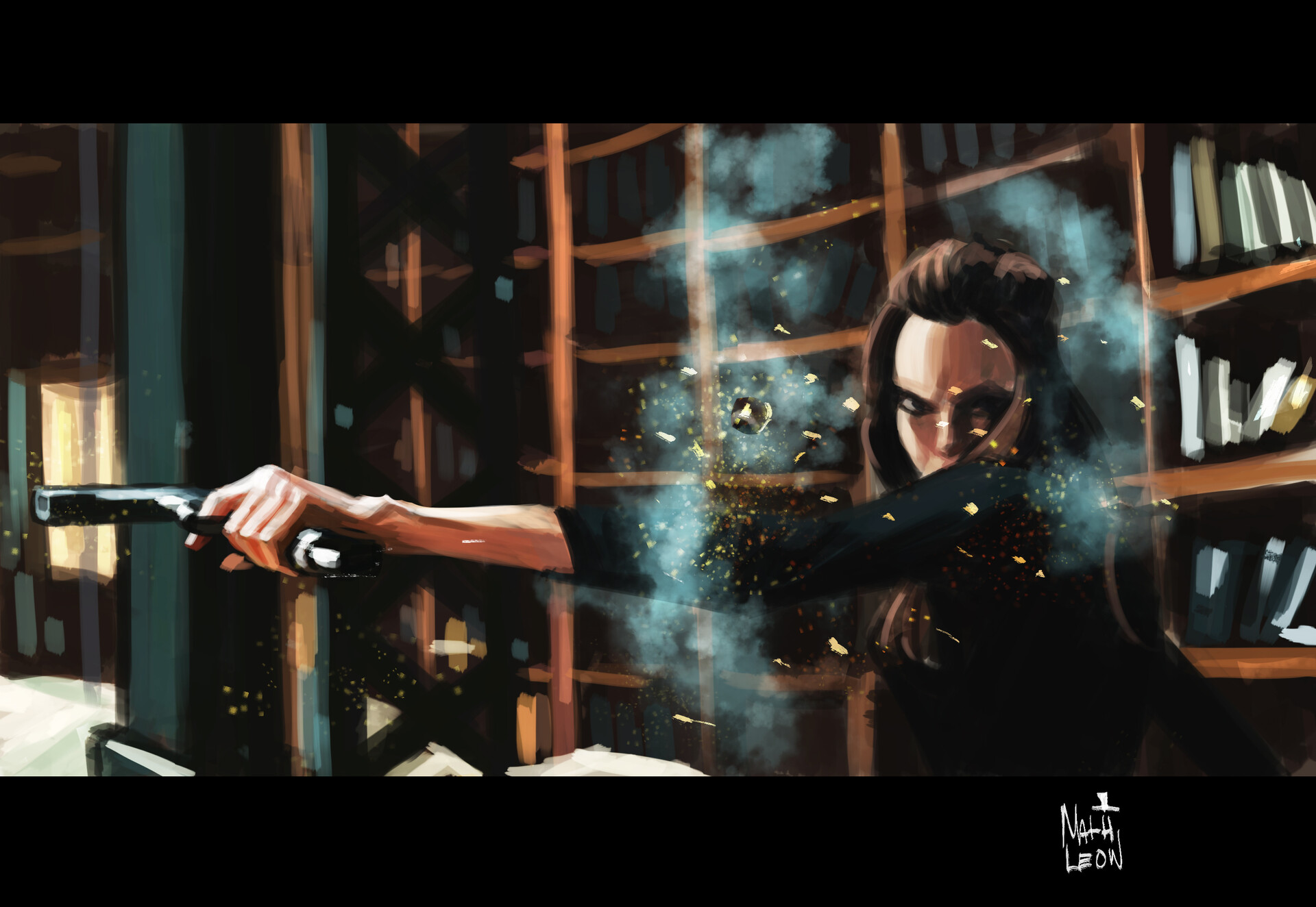 ArtStation - Wanted Shot