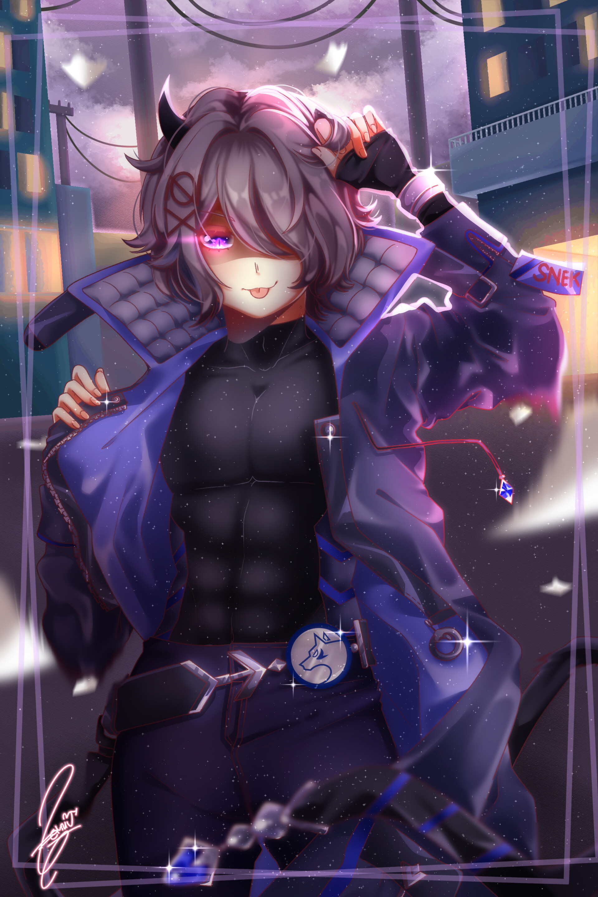 ArtStation - [OC] Urban Glitch