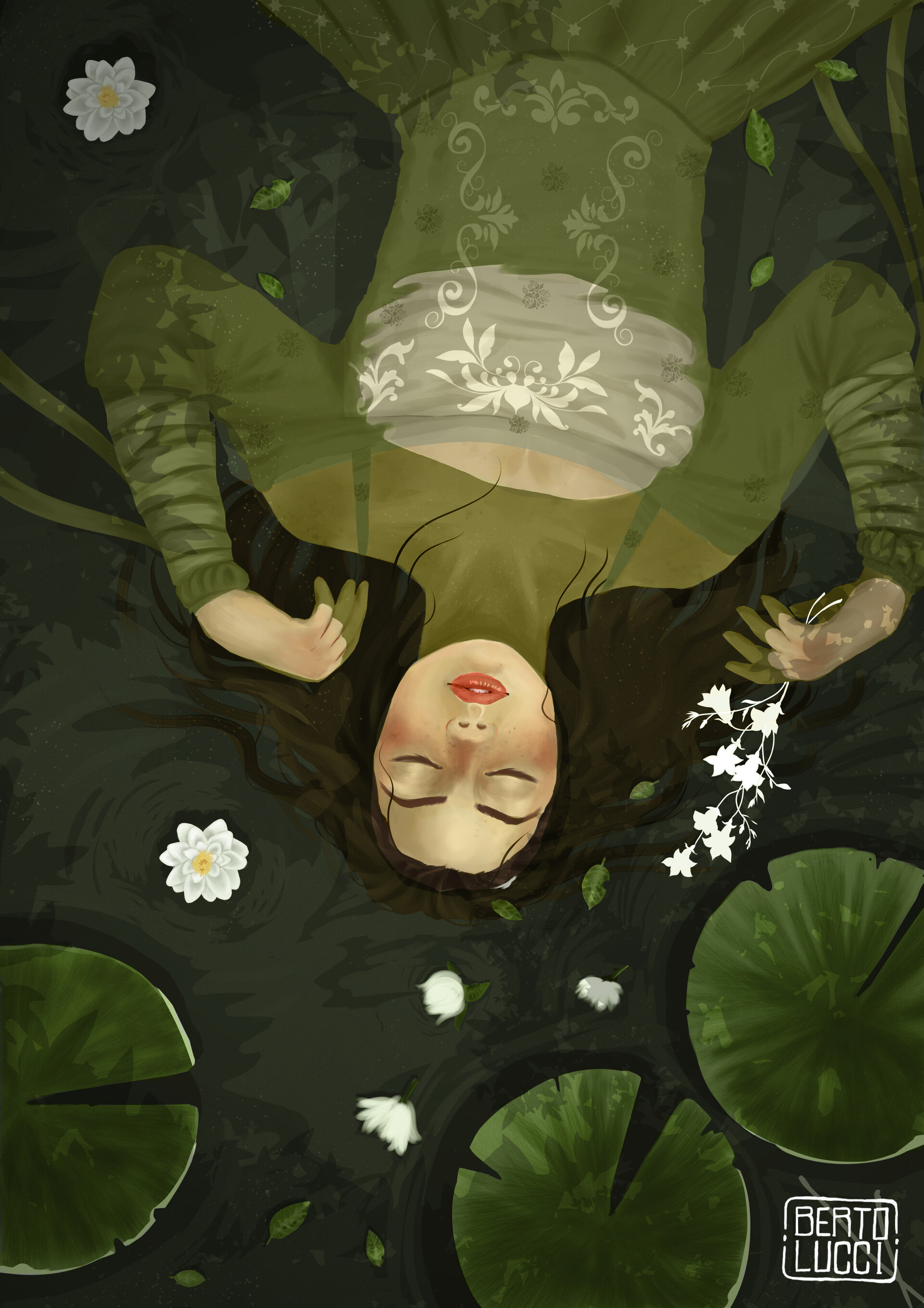 ArtStation - The Death of Ophelia