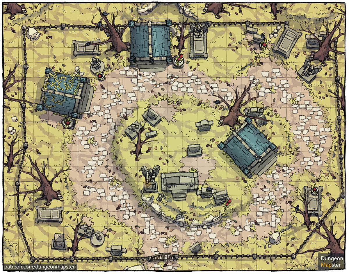 ArtStation - Graveyard and Assets