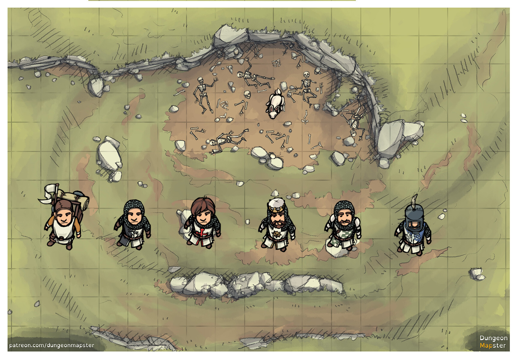 ArtStation - Cave of Caer Bannog